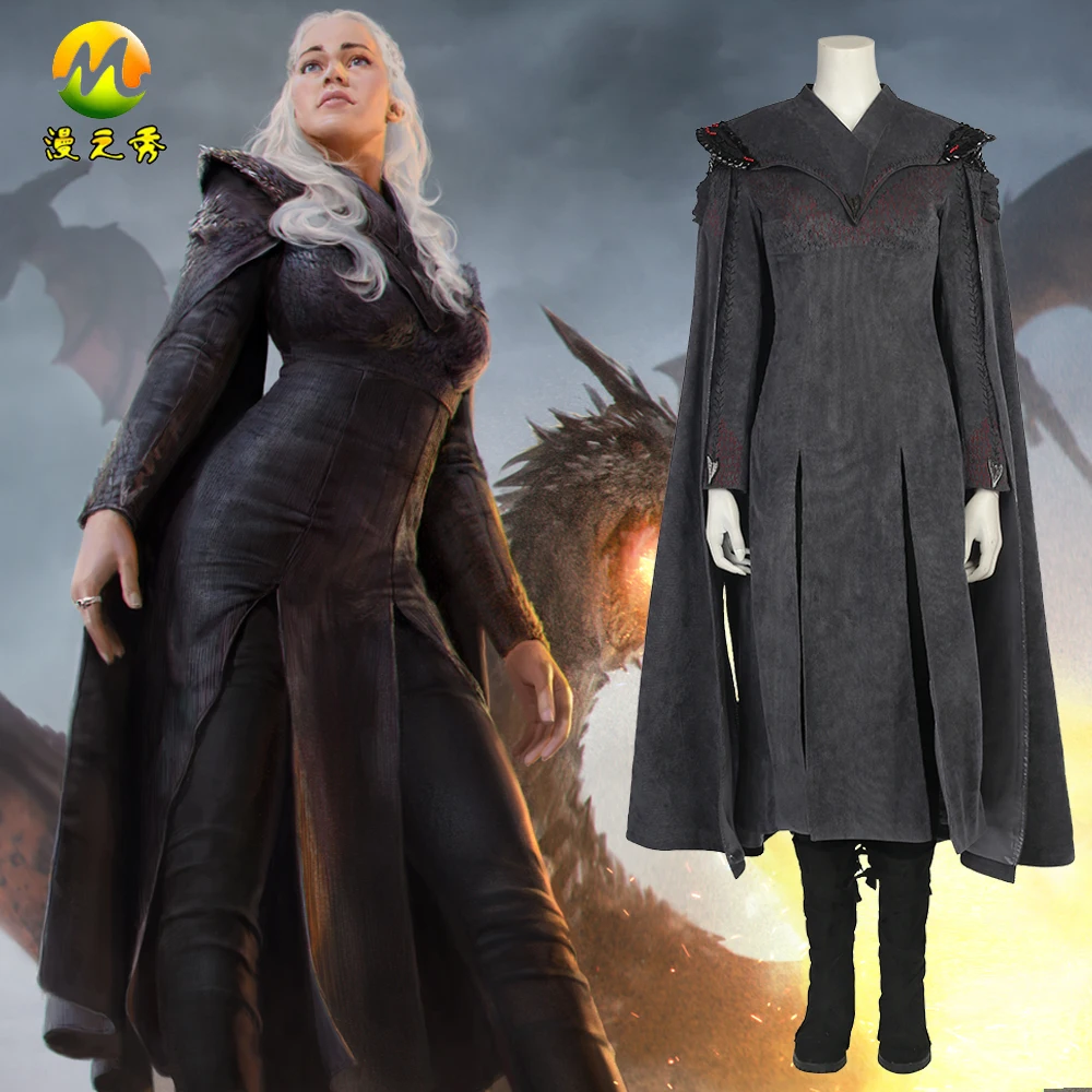 2017 Game of Thrones Daenerys Targaryen Mother of Dragon Cosplay ...