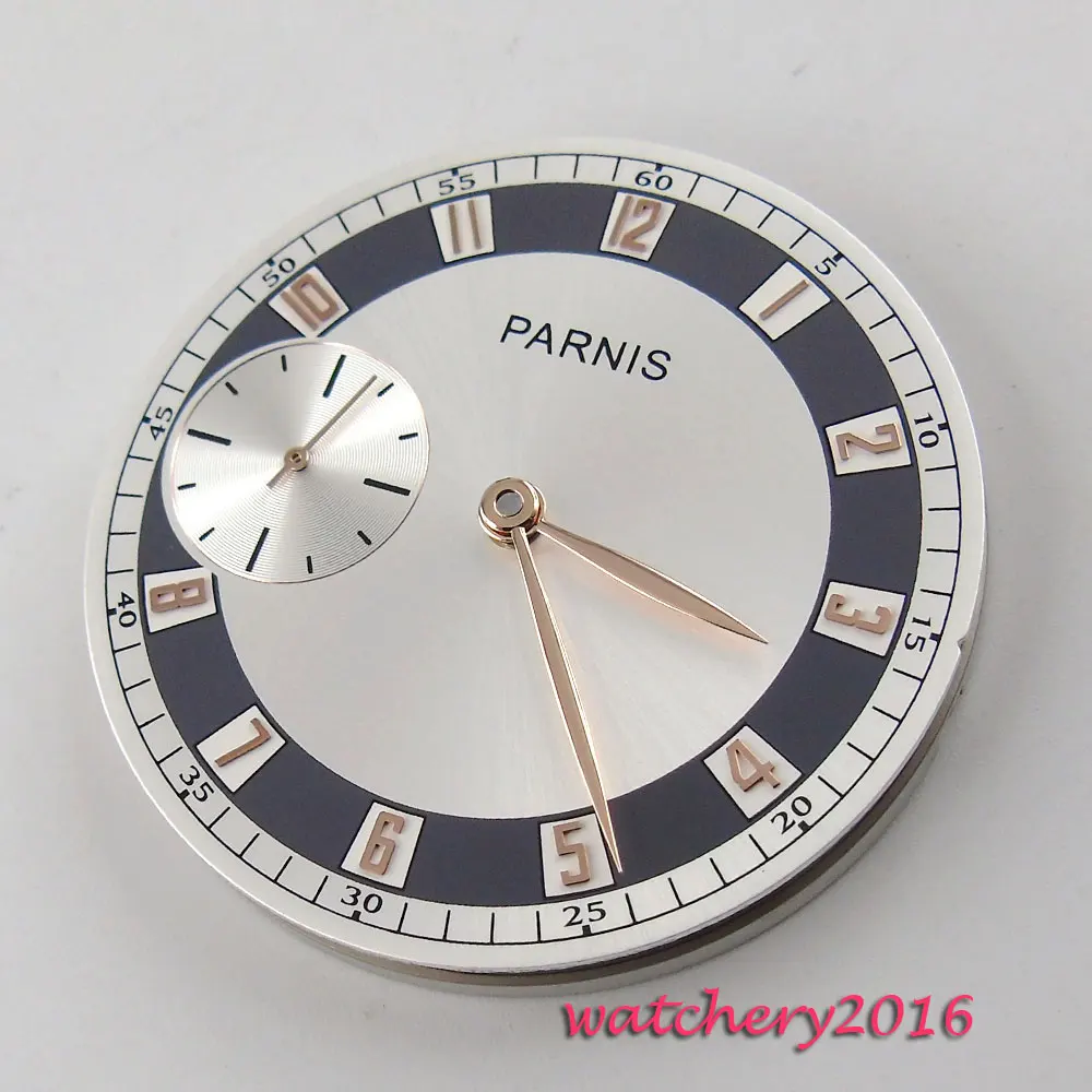38-3mm-parnis-dial-golden-plated-marks-fit-ETA-6497-ST-3600-movement ...
