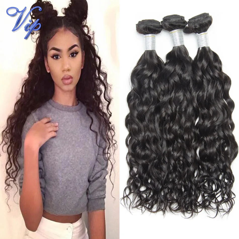 7a Peruvian Virgin Hair Water Wave 4 Pcs Peruvian Water Wave Vipbeauty