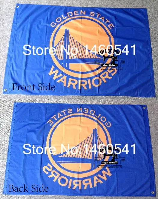 Golden State Warriors Flag 3ft x 5ft Polyester NBA Golden State ...