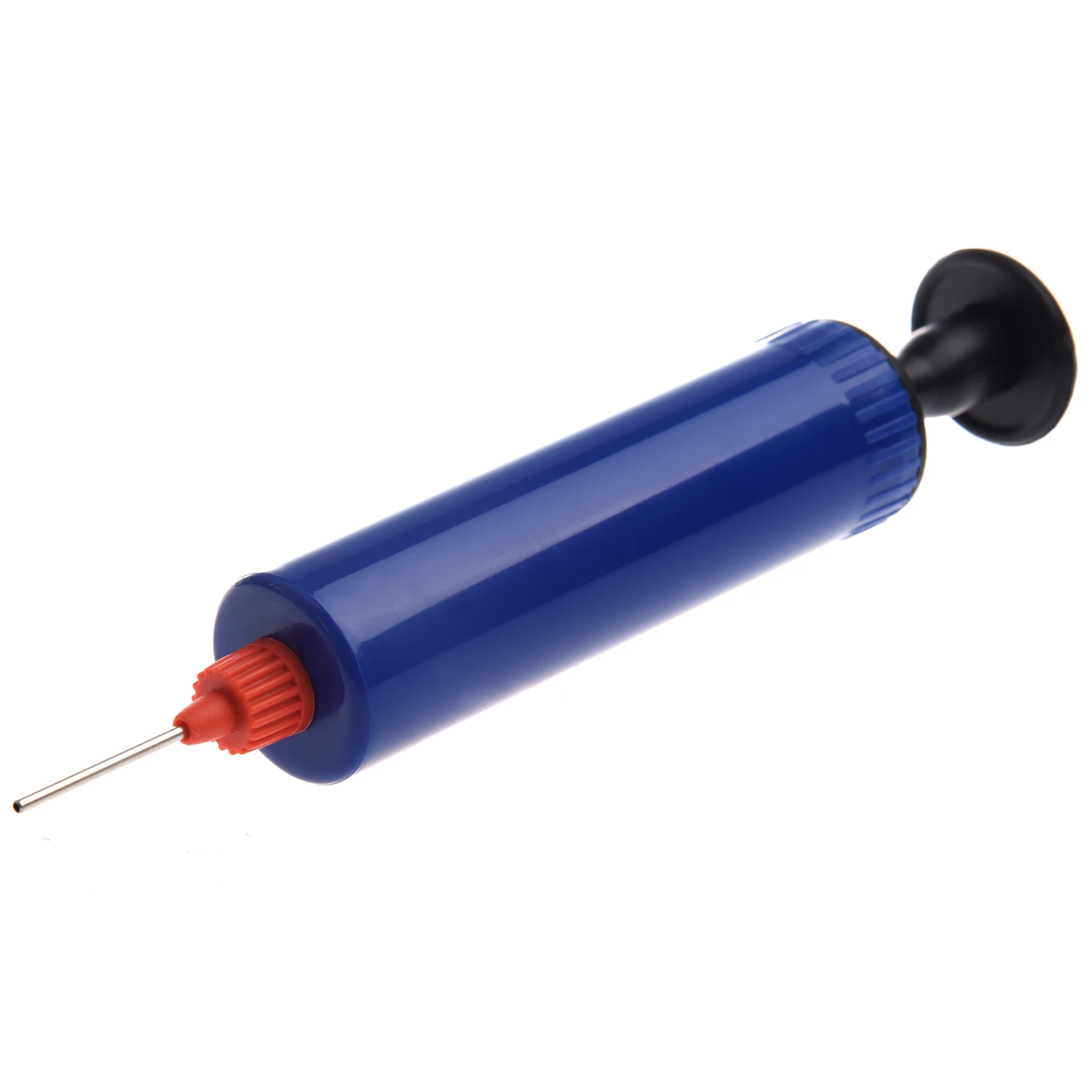 Plastic soccer ball hand air pump with needle