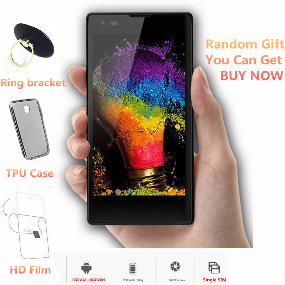 Mobile Phones Quad Core smartphones 1G RAM 8G ROM MTK Android 8mp ...