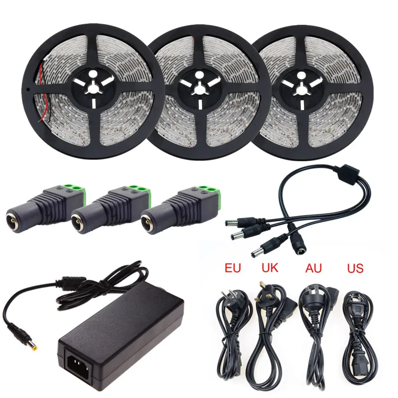 LED-Strip-Light-SMD-2835-5m-10m-15m-Waterproof-LED-Diode-Tape-12V ...