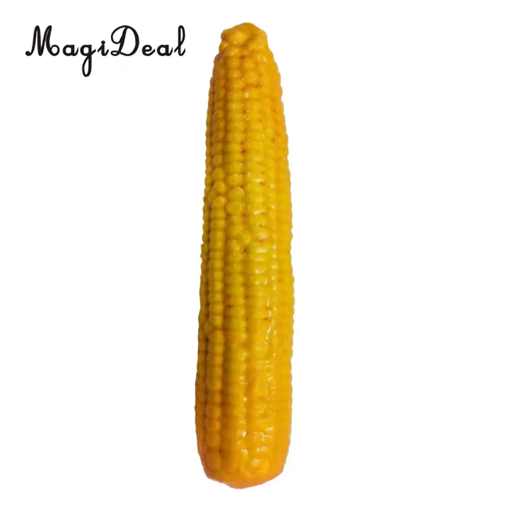 MagiDeal Realistic Fake Corn Artificial Decorative Vegetables Home ...