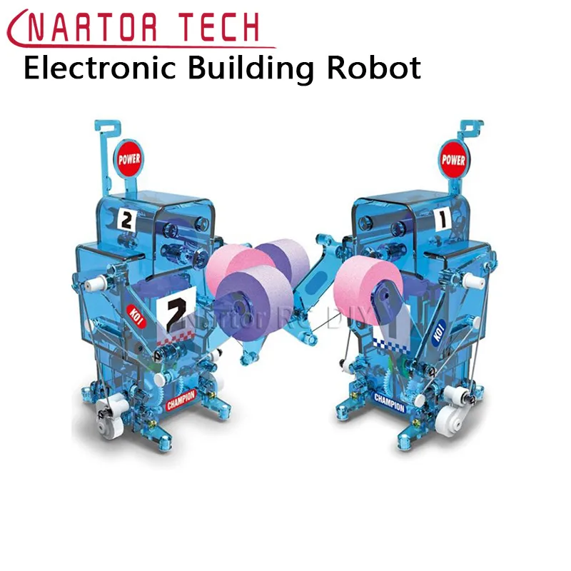 Assembled DIY Boxing Fighter Playing Robot Science Experiment Kit ...