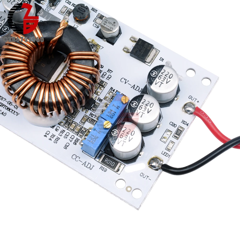 Generic 600w 10a Dc-dc Step Up Boost Converter Module 12v 24v 36v 48v ...