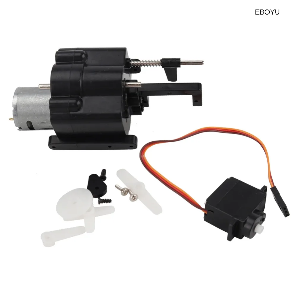 EBOYU-Speed-Change-Gear-Box-w-Motor-and-Servo-for-WPL-B14-B16-B24-B36 ...