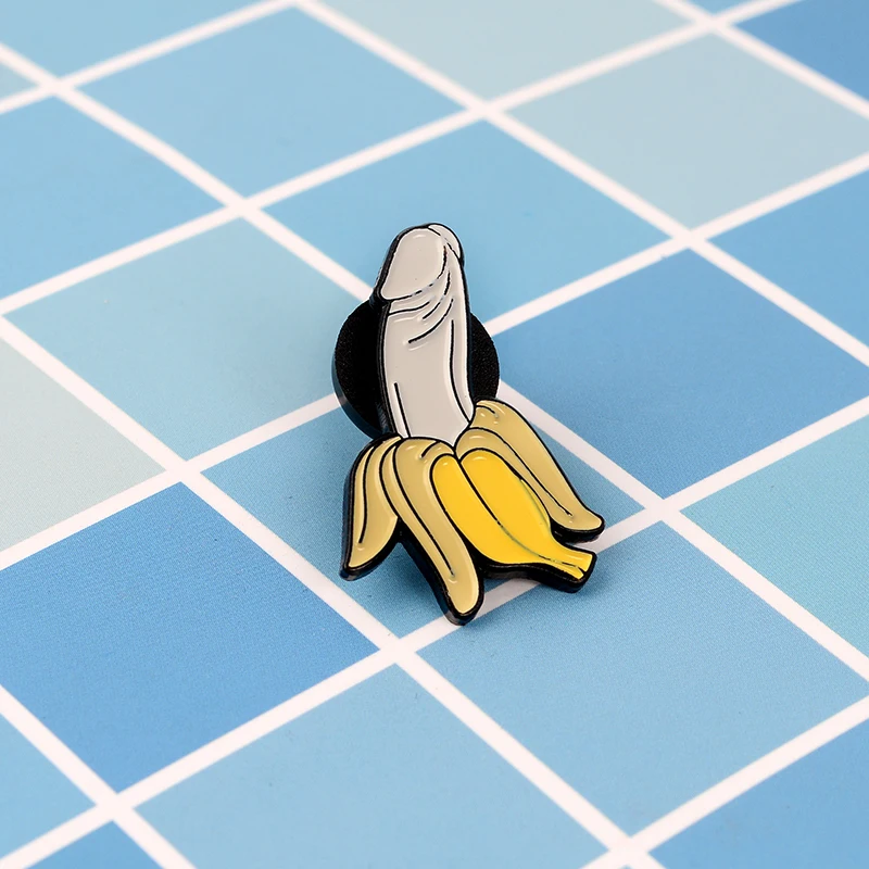 Buy Dick Banana Pins Food Pin Fruit Pin Banana Brooche Brooches T For Men