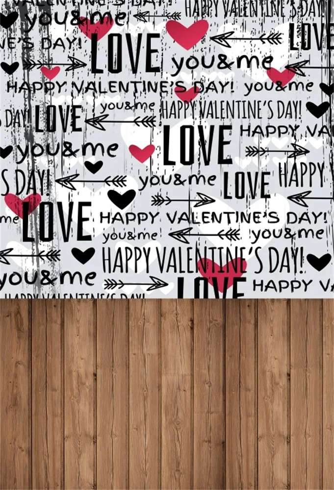 Laeacco-Graffiti-Love-Word-Wall-Wooden-Boards-Pattern-Photographic ...