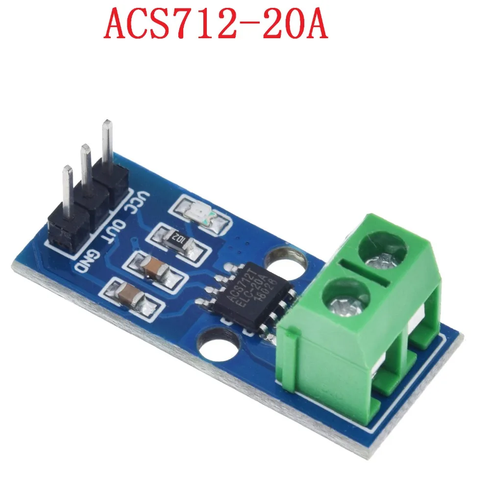 1PCS GREAT IT ACS712 5A 20A 30A Range Hall Current Sensor Module ACS712 ...