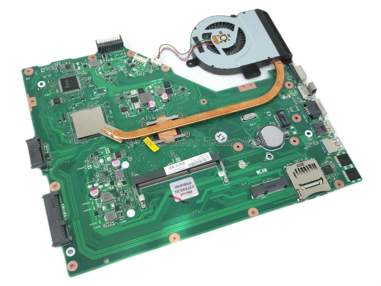 Placa madre del ordenador portátil/mainboard para asus x55u r503u 1 ghz ...