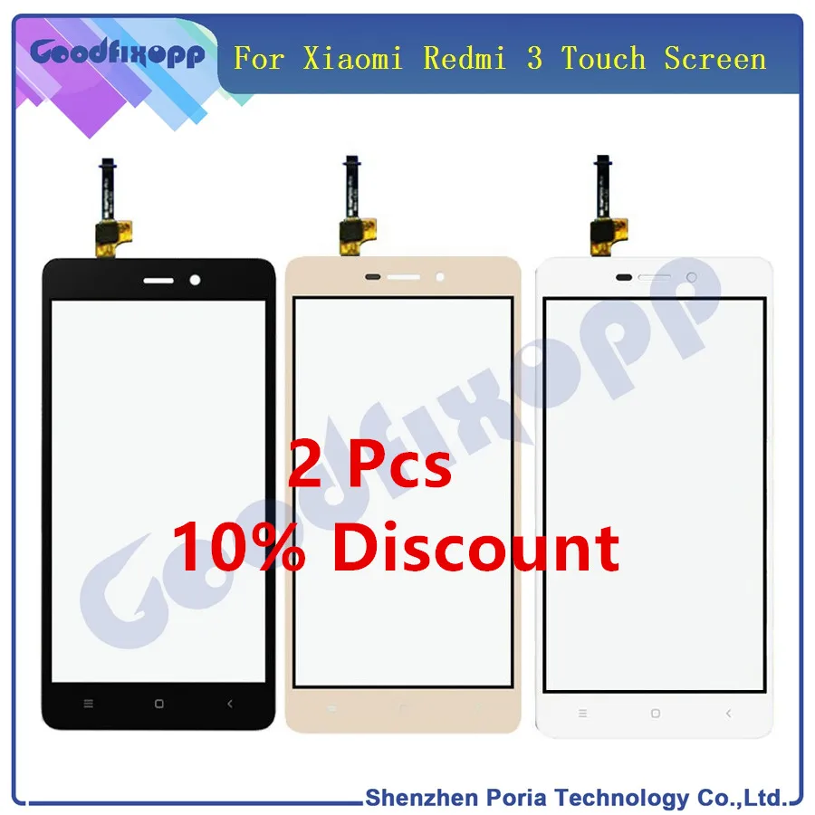 LCD Touch Screen Digitizer For Xiaomi Redmi 3 LCD Display Touch Screen ...