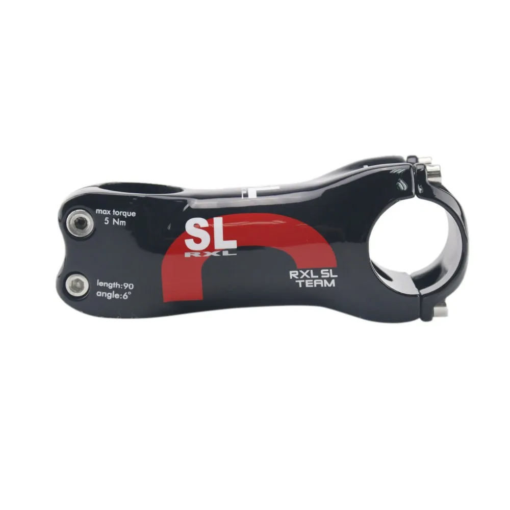 RXL SL Cycling Bike Stems Road/Mtb Stem Carbon 6/17 Degree UD Glossy 31 ...