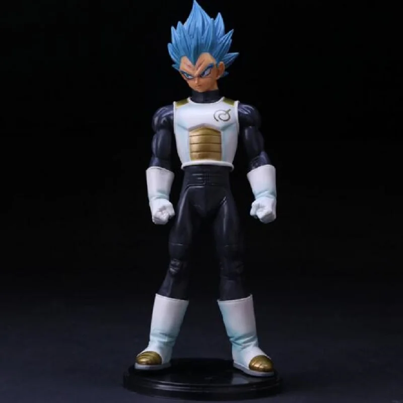 Dragon Ball Z Blue Hair VEGETA Pvc Action Figure Model Toy Super Saiyan ...