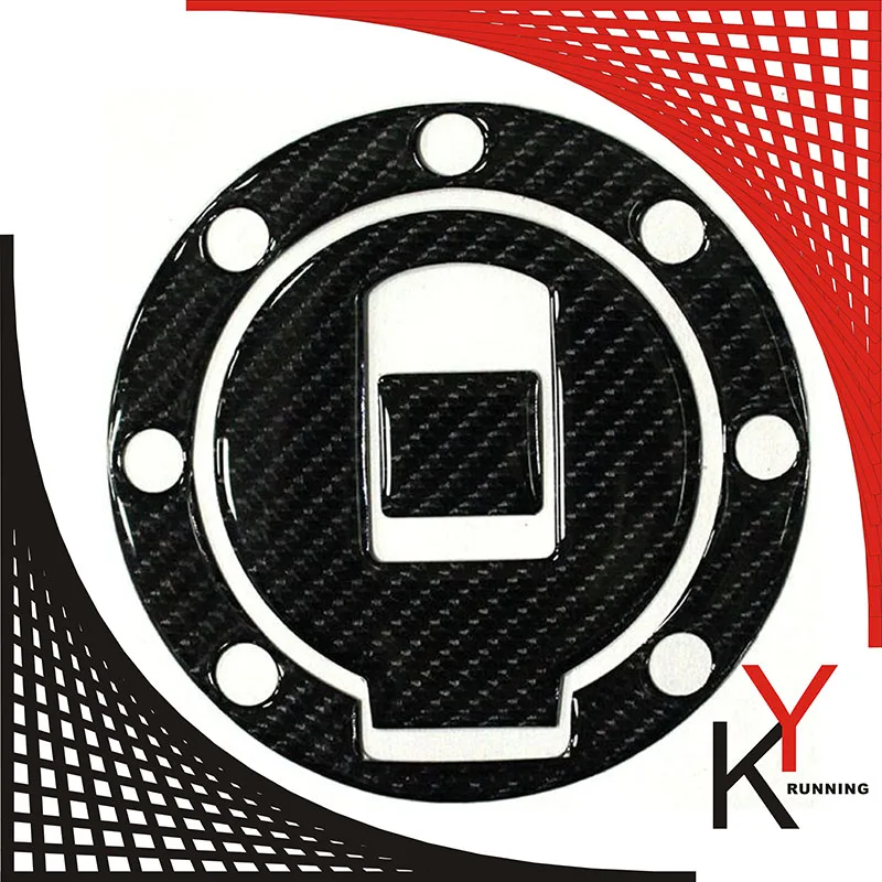 KYRUNNING For Yamaha YZF R6/R1/600R/600/750/1000 Carbon Fibre Fuel Gas ...