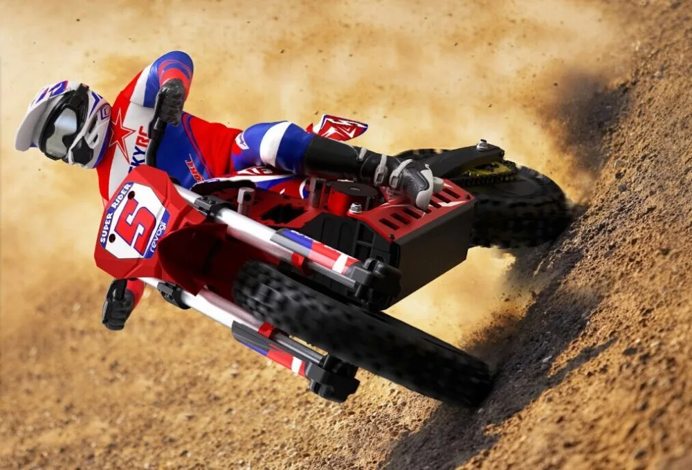 SKYRC SUPER RIDER SR5 Electric Motocross Riders RC bike without battery ...