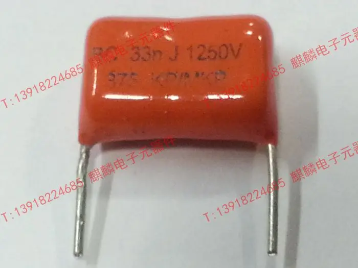 Original nuevo 100% PHILPS importado condensador CBB 33NJ 1250V333 (0. ...