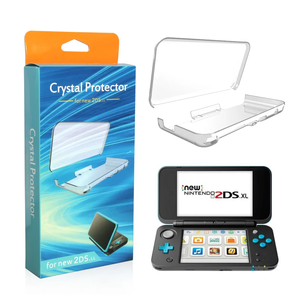 Transparent Case Cover Anti Scracth Protective Case for Nintend New 2DS ...