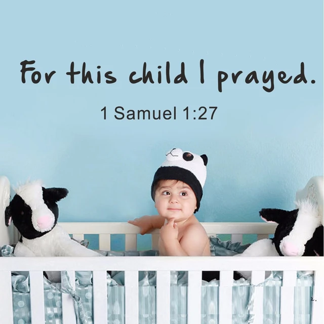 Baby Samuel Bible