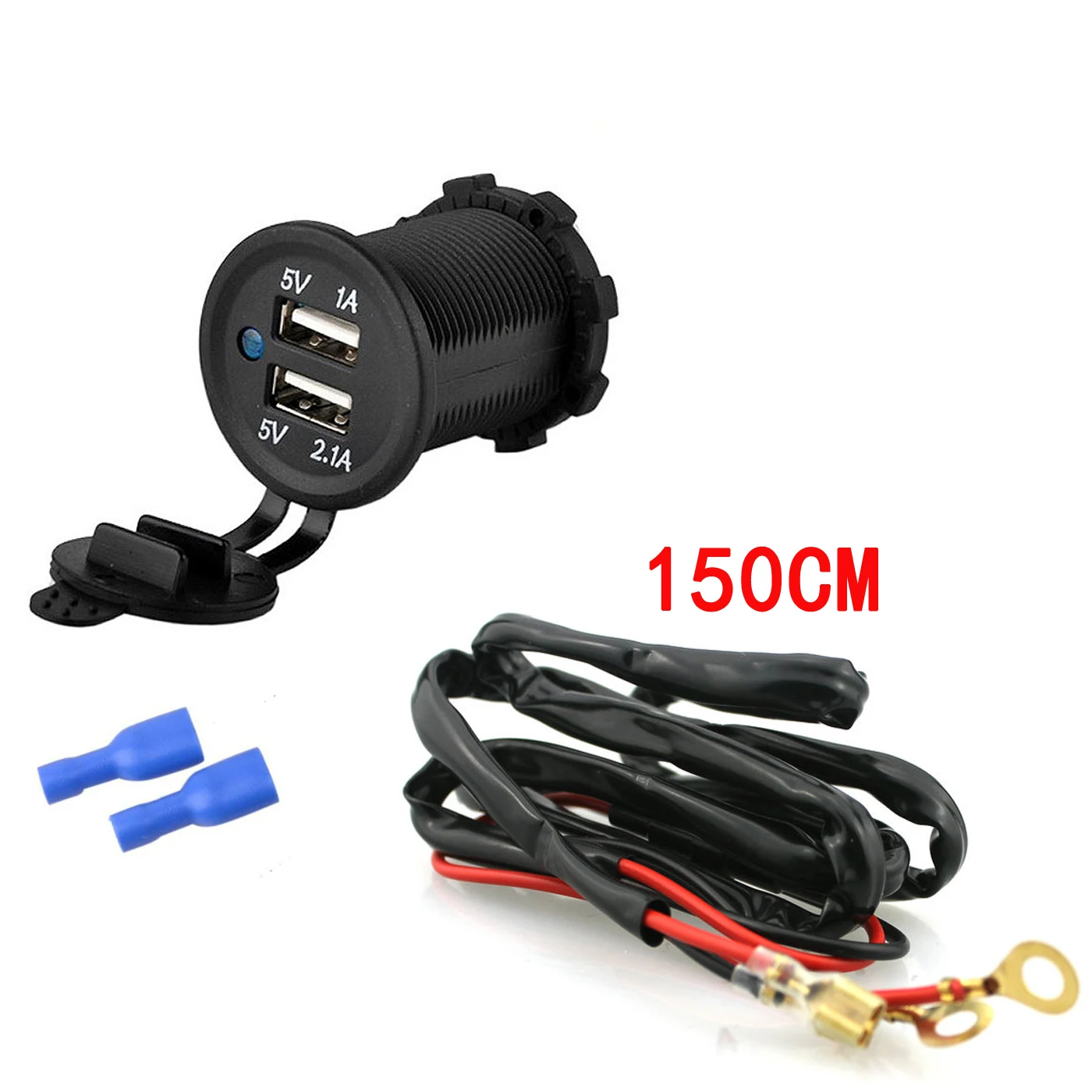 DC 12~24V 3.1A DIY Waterproof Dual USB Car Charger Adapter Car USB ... DC 12~24V 3.1A DIY Waterproof Dual USB Car Charger Adapter Car USB ...