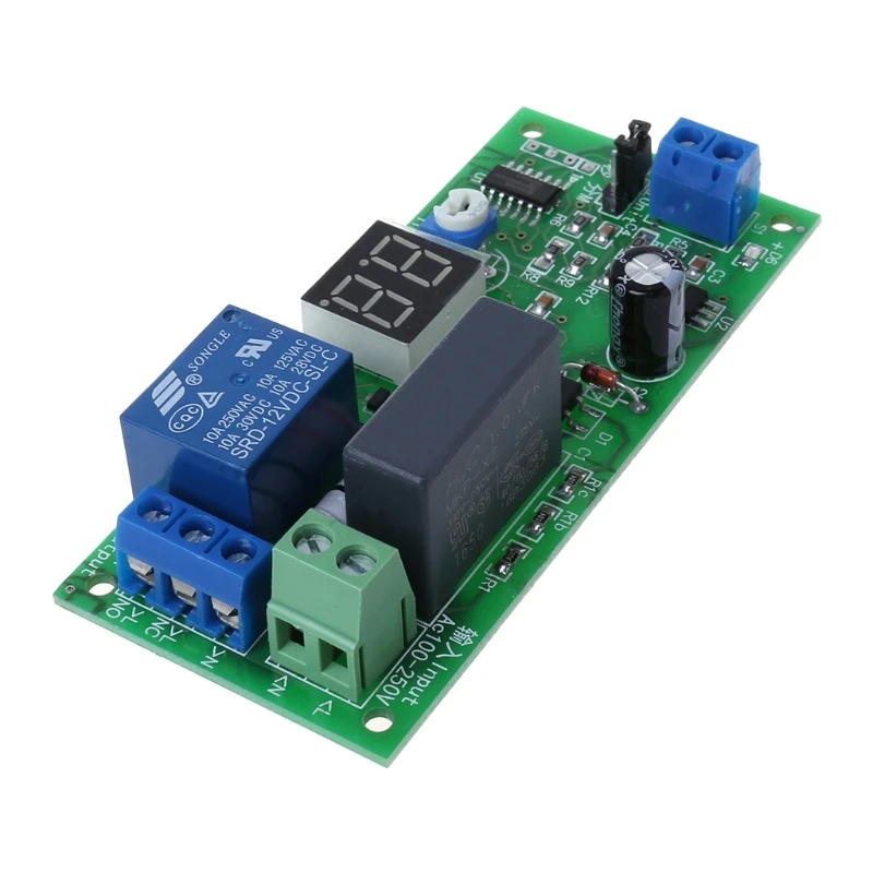 Ac220v Delay Timer Switch Turn Off Board 0 Seconds 99 Minutes Delay