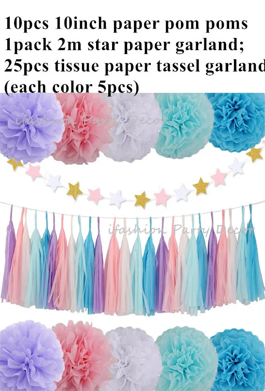 Tissue Paper Garland