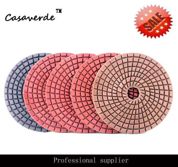 Free shipping DC DWPP02 wet stone polishing pads for granite and marble ...