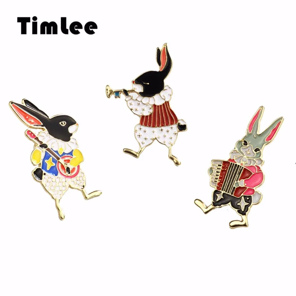 Timlee-X313-Cartoon-Cute-Organ-Rabbit-Trumpet-Rabbit-Pastoral-Wind ...