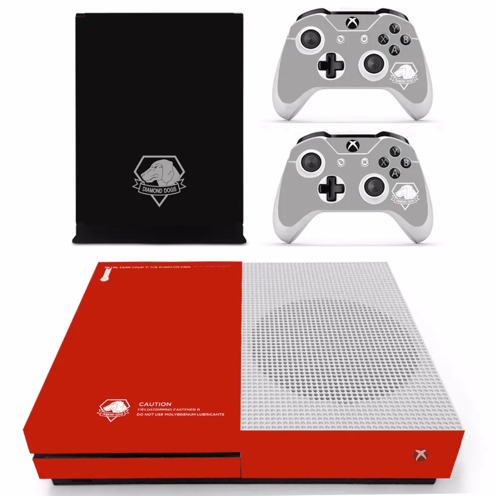 Metal Gear Solid V Skin Sticker for Xbox One S Console and Controllers ...