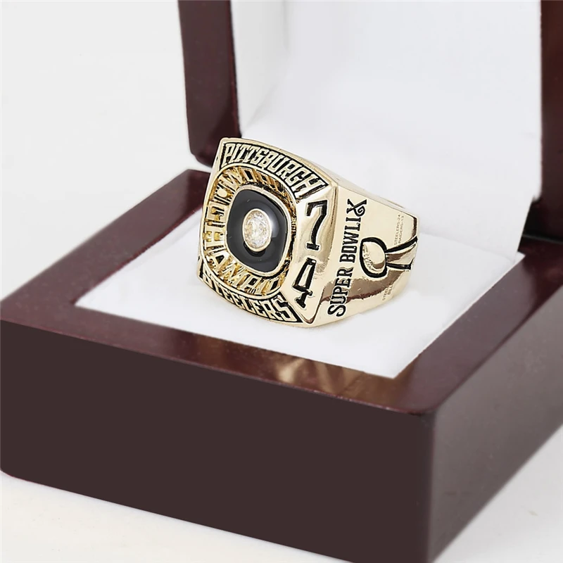 Pittsburgh Steelers IX Championship Ring 1974 Replica Super Bowl ...