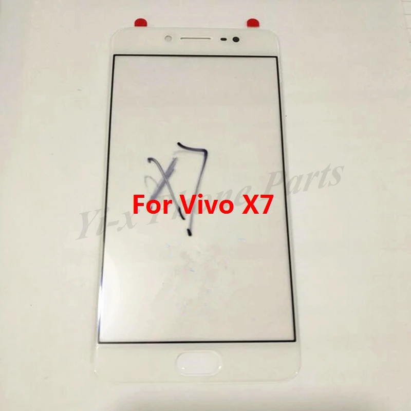 1pcs Original White Black Gold For Vivo X7 X 7 Front Glass Touch Screen ...