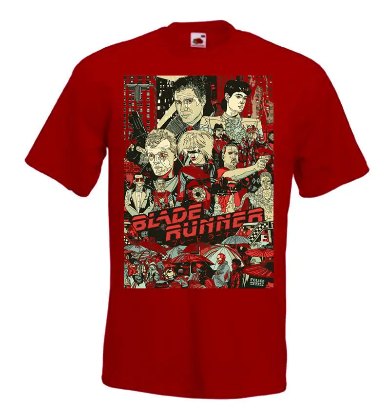 BLADE RUNNER Movie Poster T shirt Black brick .Natural all sizes ...