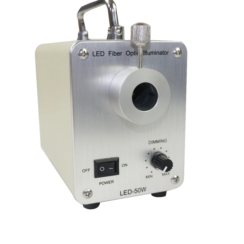 50w Led Microscope Cold Light Source Used For Illumination ...
