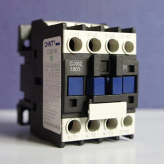 Original CHINT Electrical Circuit AC Contactor CJX2-1801 CJX2 220V/380V 18A 3 Pole 3P+NC
