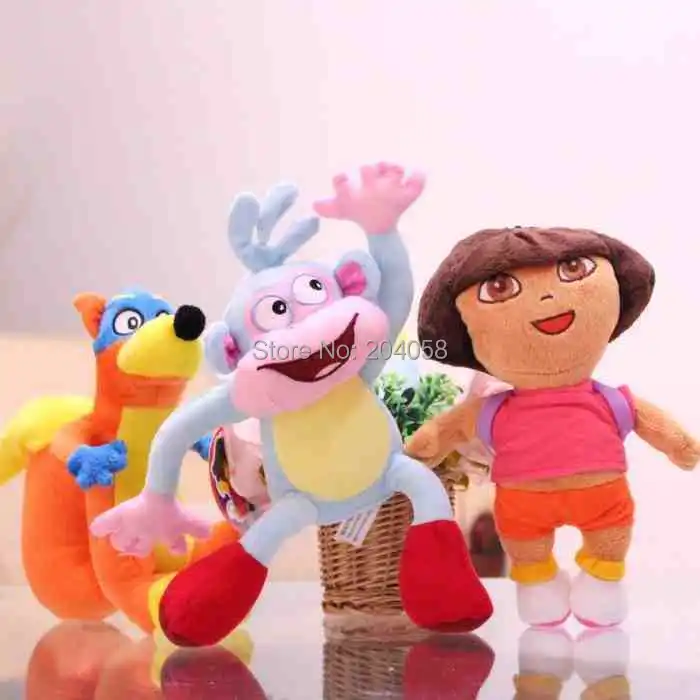 Wholesale or Retail 9.8'' Dora Plush Toys Dora Figures 25cm Stuff Doll ...