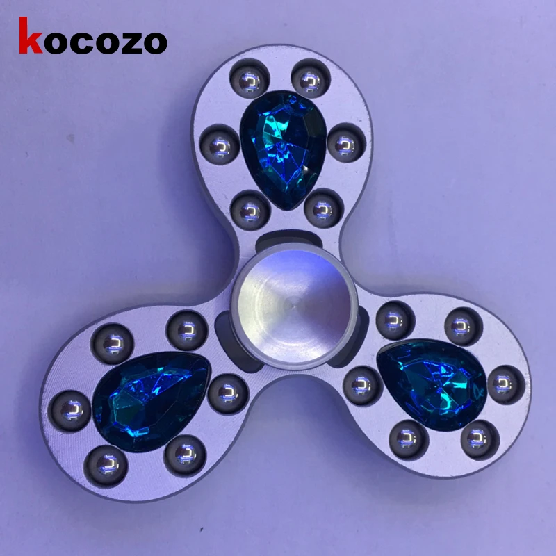 Aliexpress.com : Buy Fashion Diamond Hand Tri Spinner Fidgets EDC ...