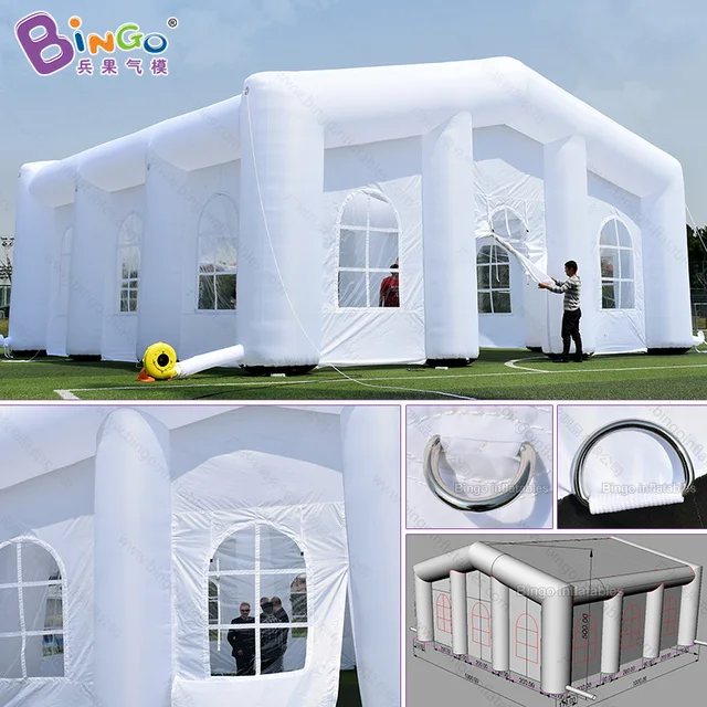 Multipurpose Outdoor Inflatable White Tent For Wedding Party ...