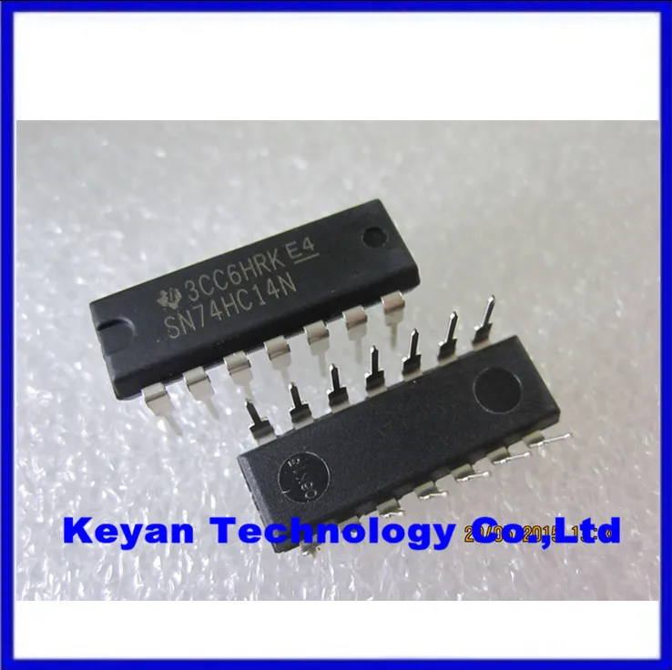 50 PCS SN74HC14N DIP 14 SN74HC14 74HC14N 74HC14 HEX SCHMITT TRIGGER ...