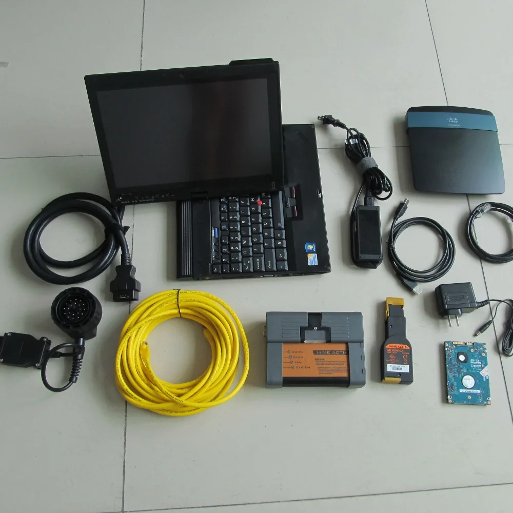 WIFI Icom A2+B+C For BMW Diagnostic & Programming Tool+Wifi Router+ ...