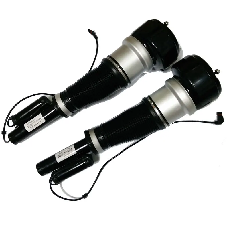Pair for Mercedes W221 Front Air Suspension Spring Electronic Strut ...
