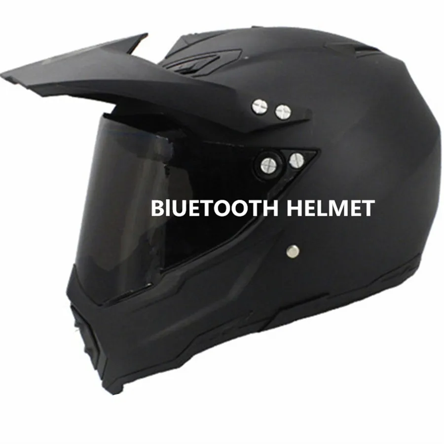 Motorcycle Bluetooth Helmets Full Face Helmet,Built-in Integrated ...