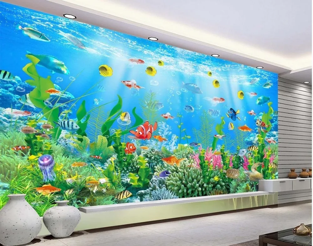 Wallpaper 3d Stereoscopic Ocean