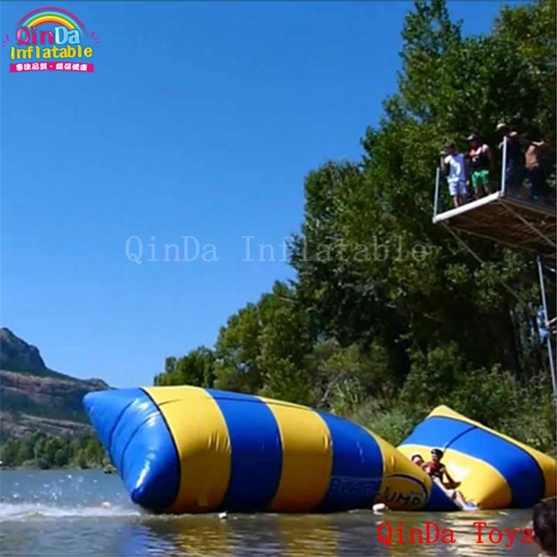 Hot-sale-in-summer-inflatable-water-blob-6m-long-inflatable-air-jumping ...