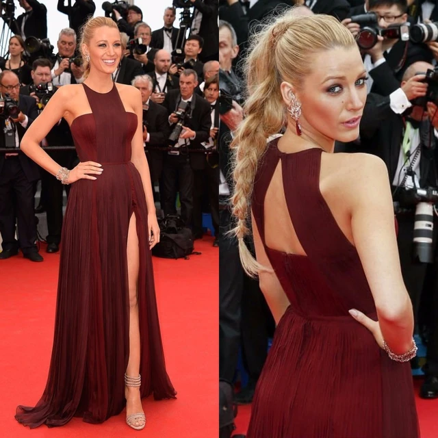 Blake Lively Prom Dress