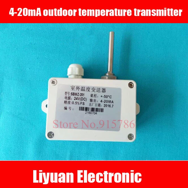Wall-mounted Temperature Transmitter 4-20mA Duct, 56% OFF