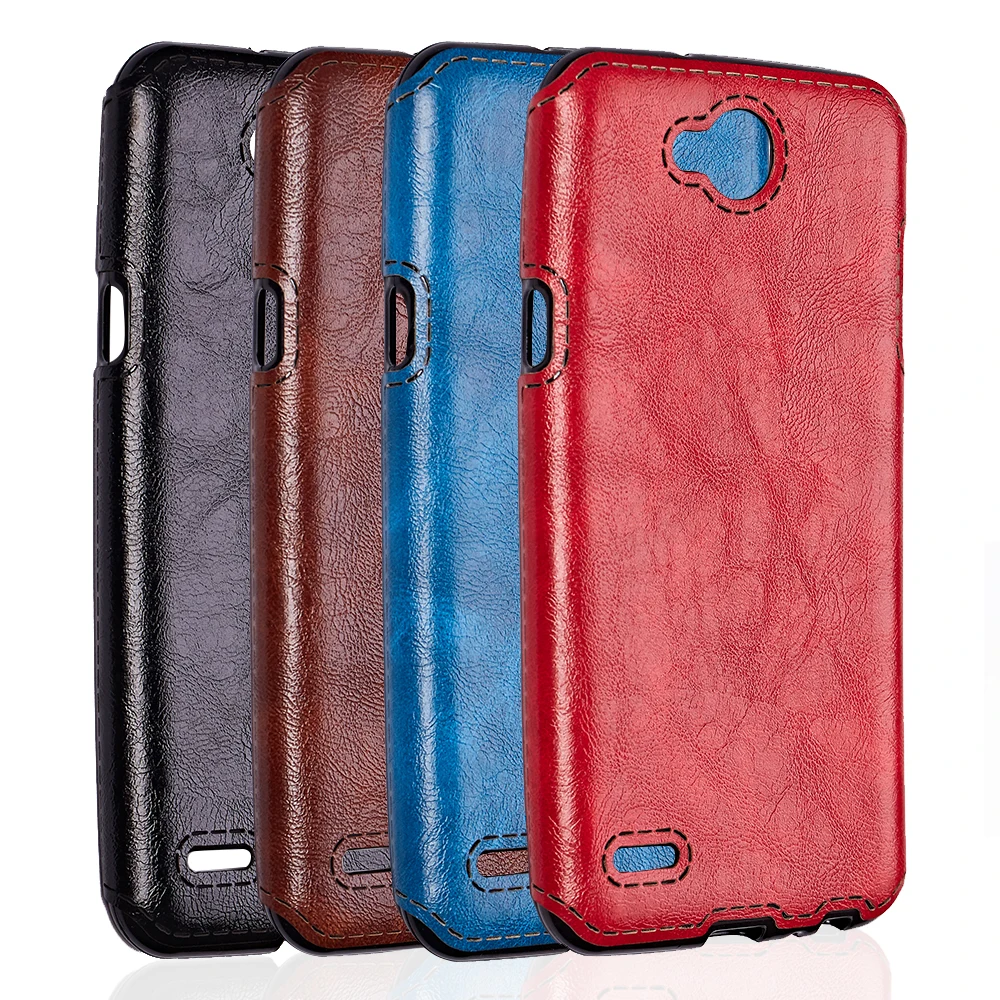 Lg x power 2 power2 lgm320 m320 LG M320 케이스 소프트 tpu + pu 가죽 붙여 넣기 피부 ...