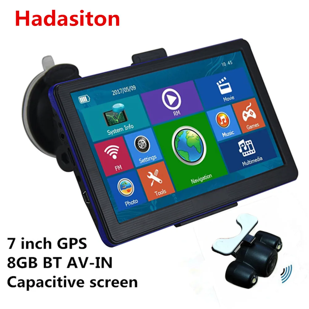 7-Capacitive-screen-Car-GPS-Navigation-8G-SAT-NAV-with-BT-AV-IN-Free ...