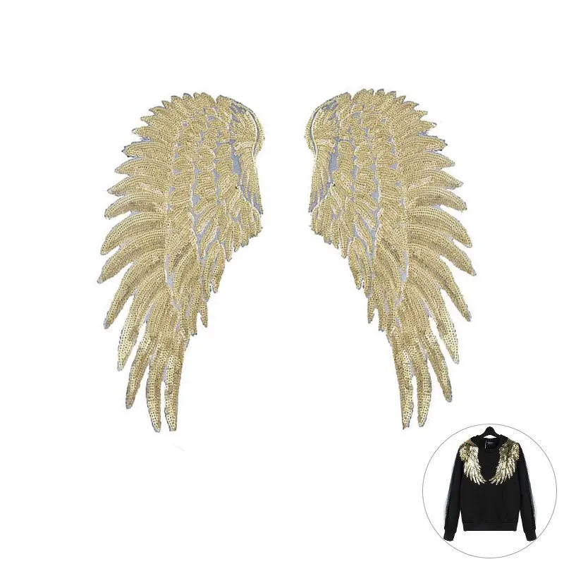 1Pcs Angel Wings Patches Kids Clothes DIY Patch Embroidered Patch ...