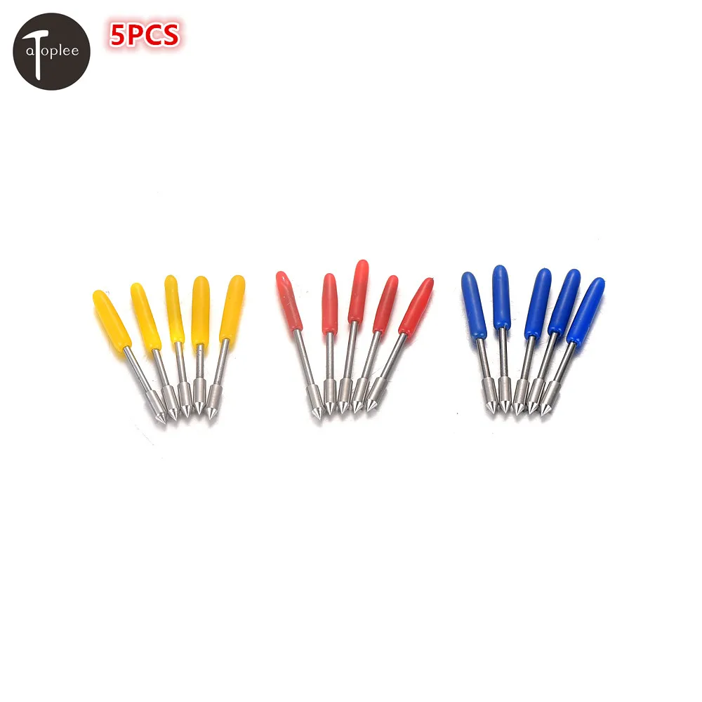 5PCS 30/45/60 Degree Vinyl Cutter Plotter Roland Blade Cutting Plotter ...