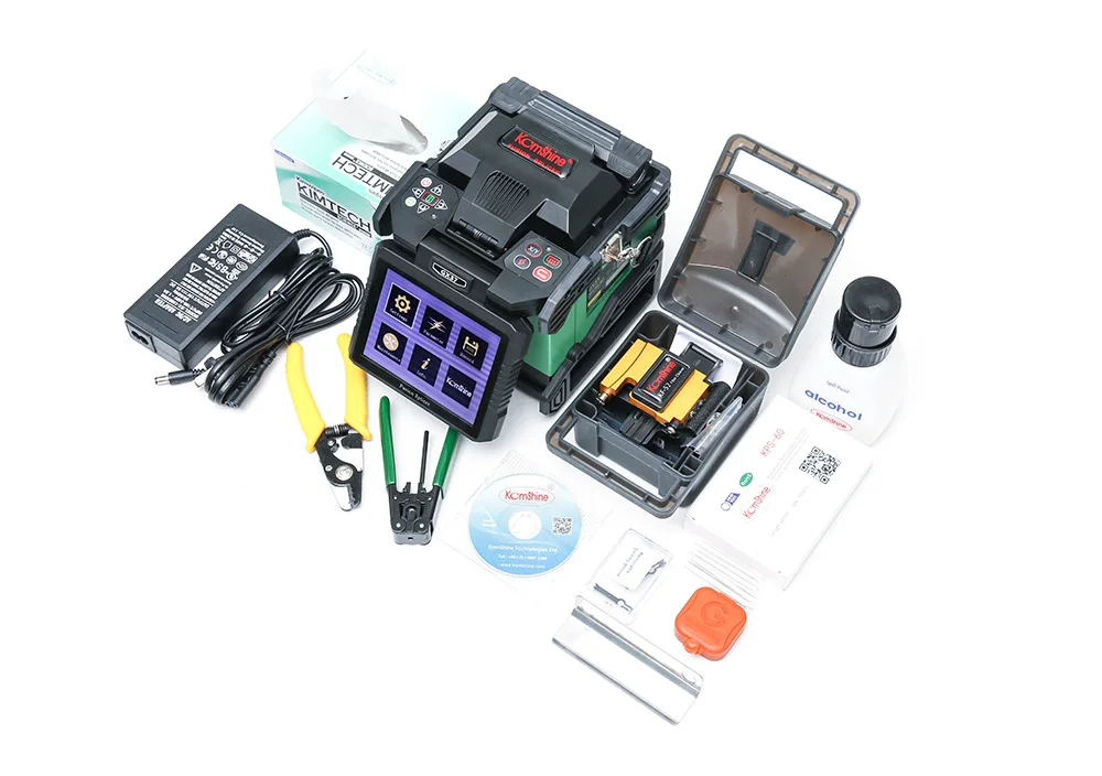 Ftth Optical Fiber Fusion Splicer Welding Splicing Machine - Fiber ...